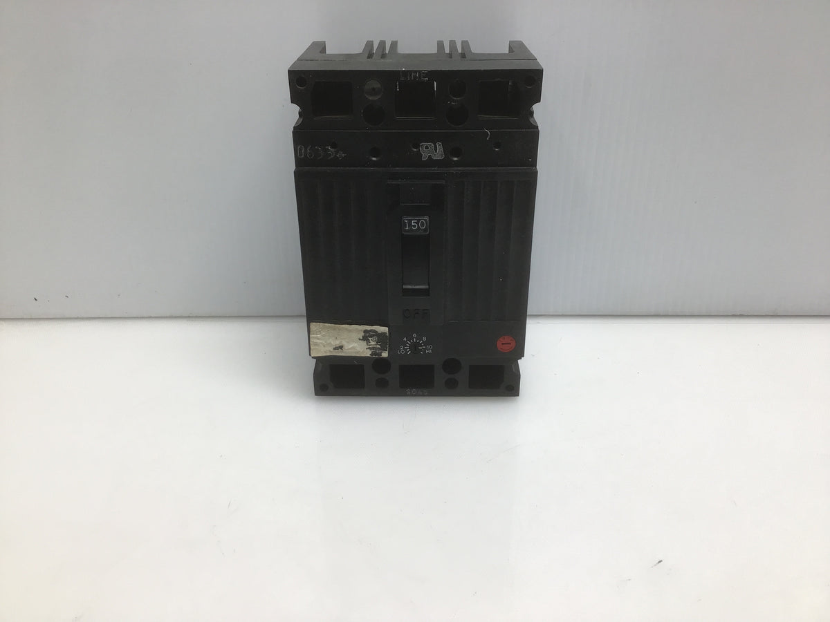CIRCUIT BREAKER TED134150 General Electric 3 POLE 150 AMP – AA Electric Surplus