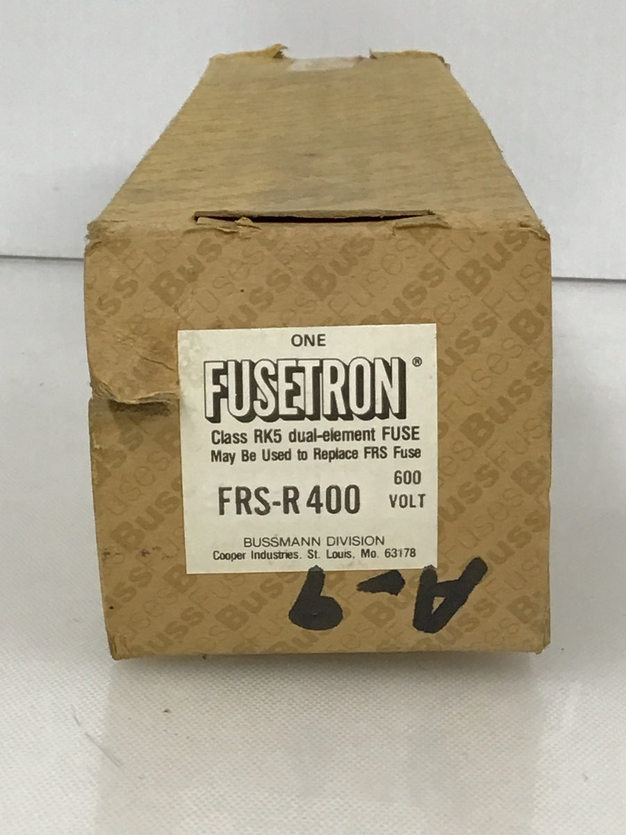 Fuse FRS-R 400 Fusetron Bussmann – AA Electric Surplus