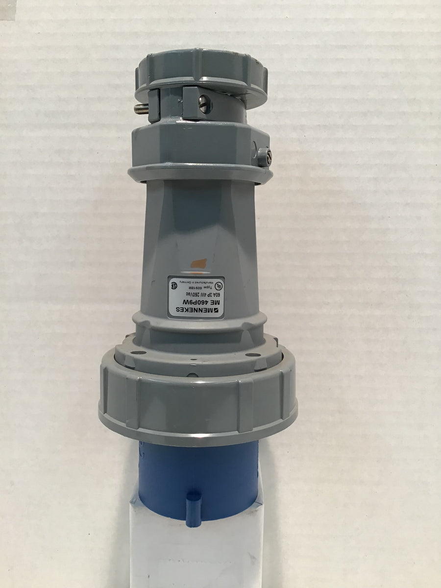 Pin & sleeve plug Me 460P9W Mennekes Reconditioned – AA Electric Surplus