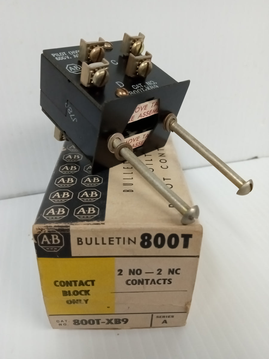 Contact Block 800T-XB9 Allen Bradley Series A – AA Electric Surplus