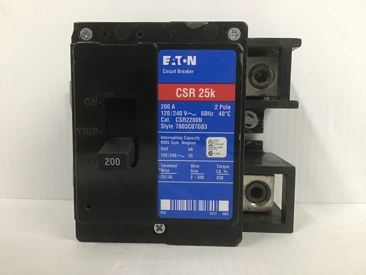 Circuit Breaker CSR2200N Eaton – AA Electric Surplus