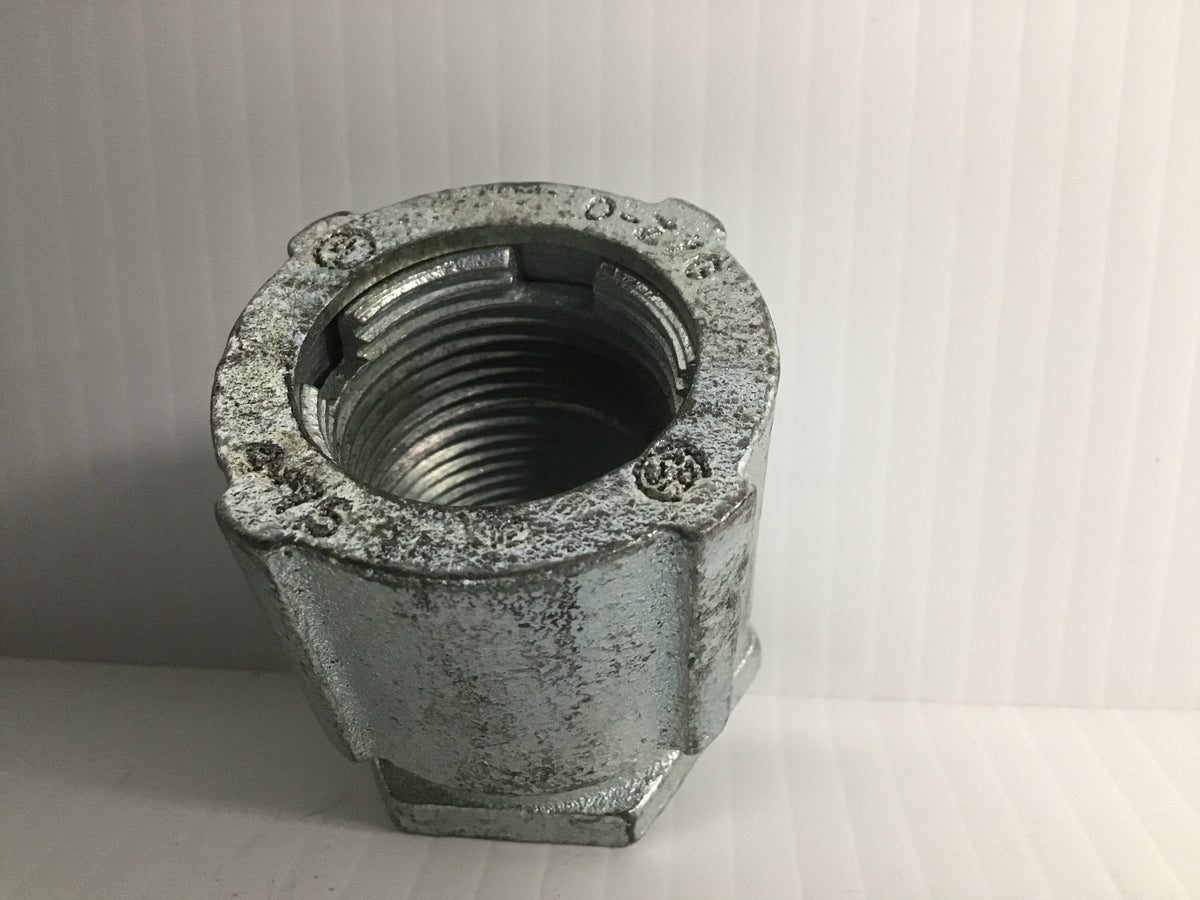 3 Piece Coupling 3/4” Rigid Malleable Iron Cat # 4-75 – AA Electric Surplus