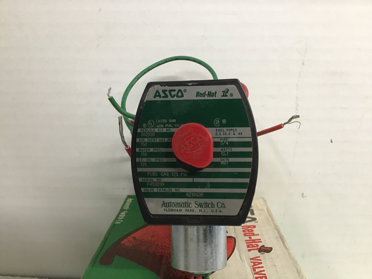 ASCO Solenoid Valve 8210G35 – AA Electric Surplus