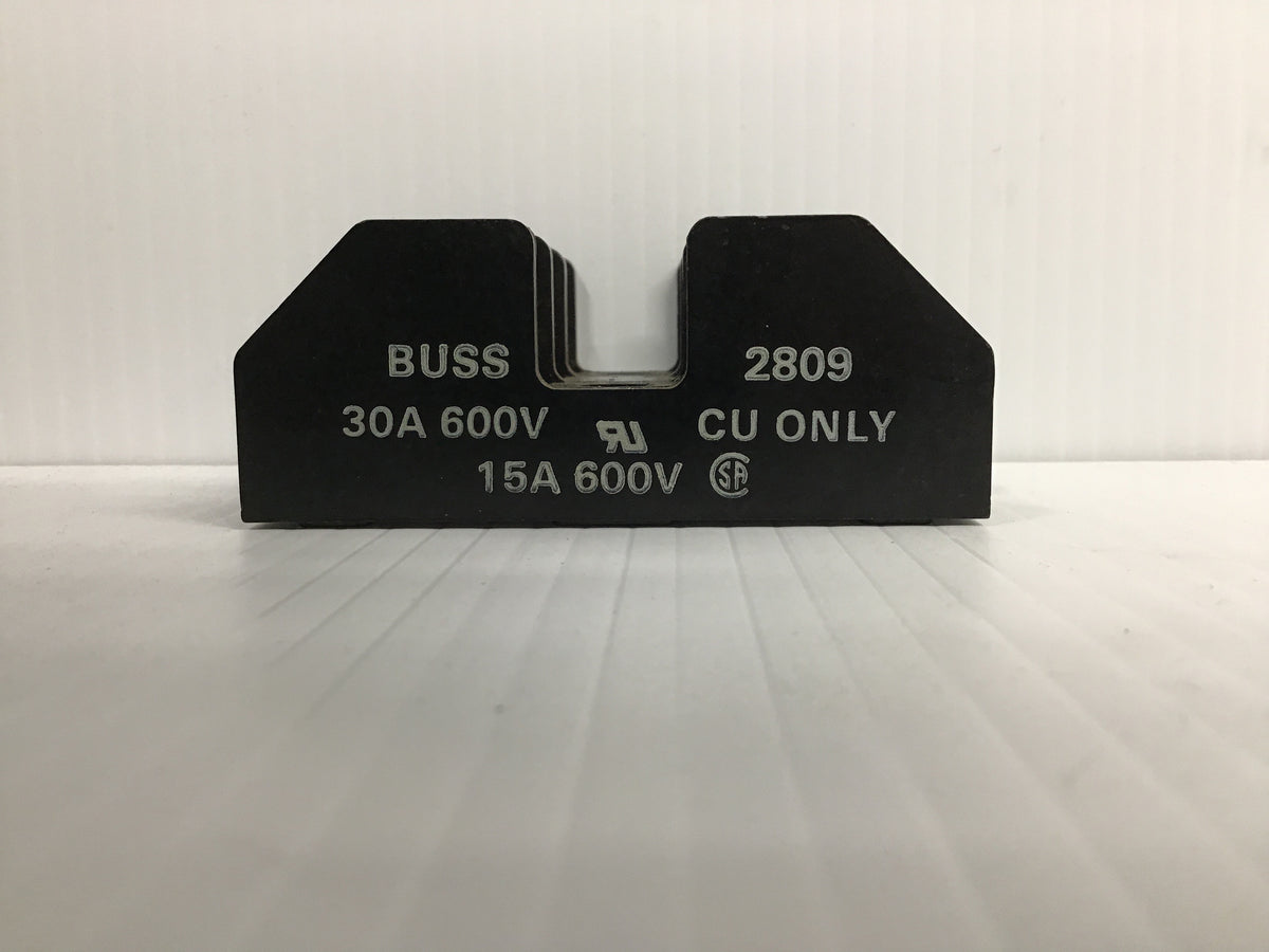 Fuse Block Buss 30A 3-Pole, 600V – AA Electric Surplus